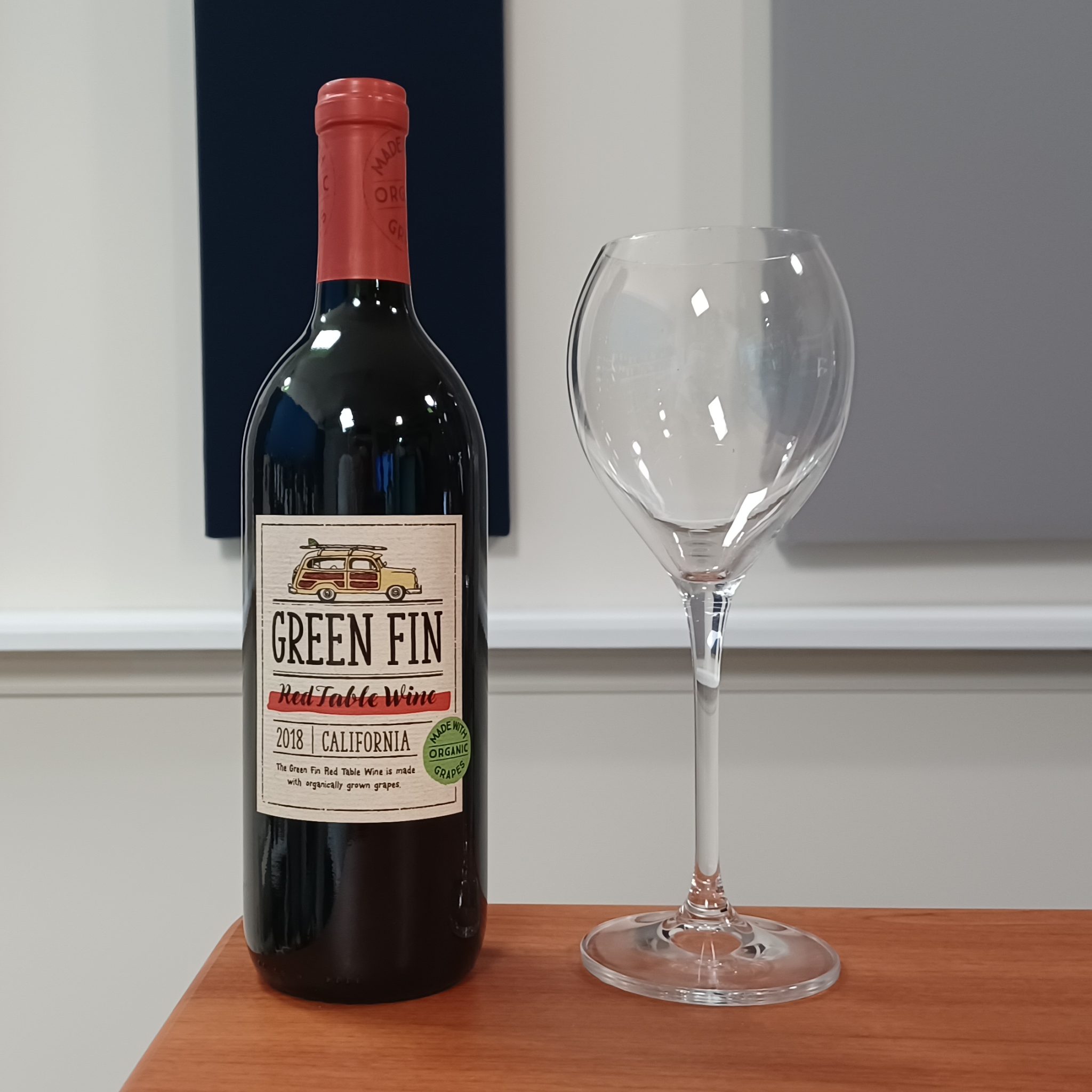 Green Fin 2018 Red Table Wine - Drink With Rick